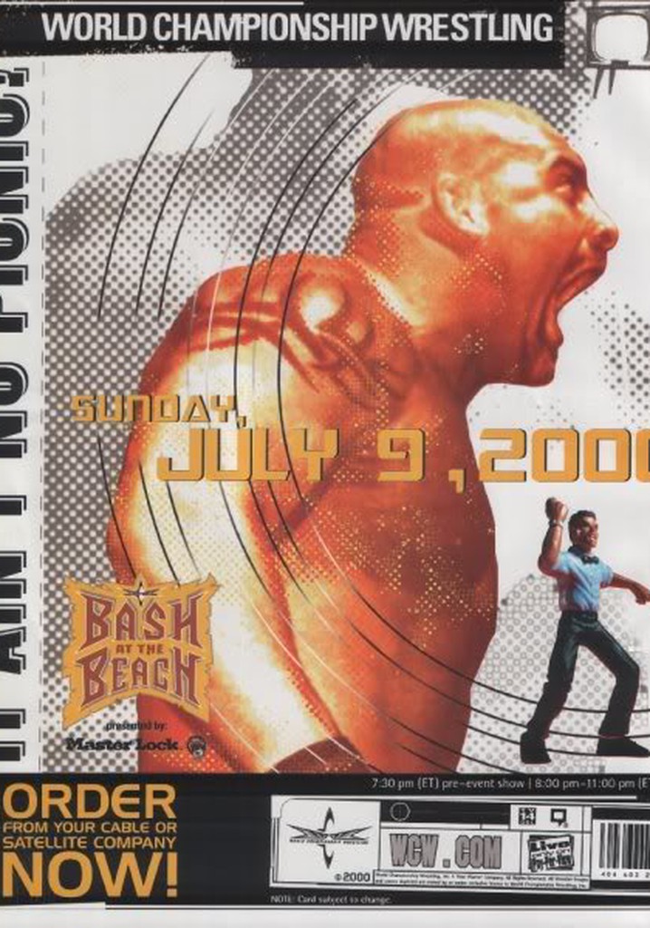 WCW Bash at the Beach 2000 streaming: watch online